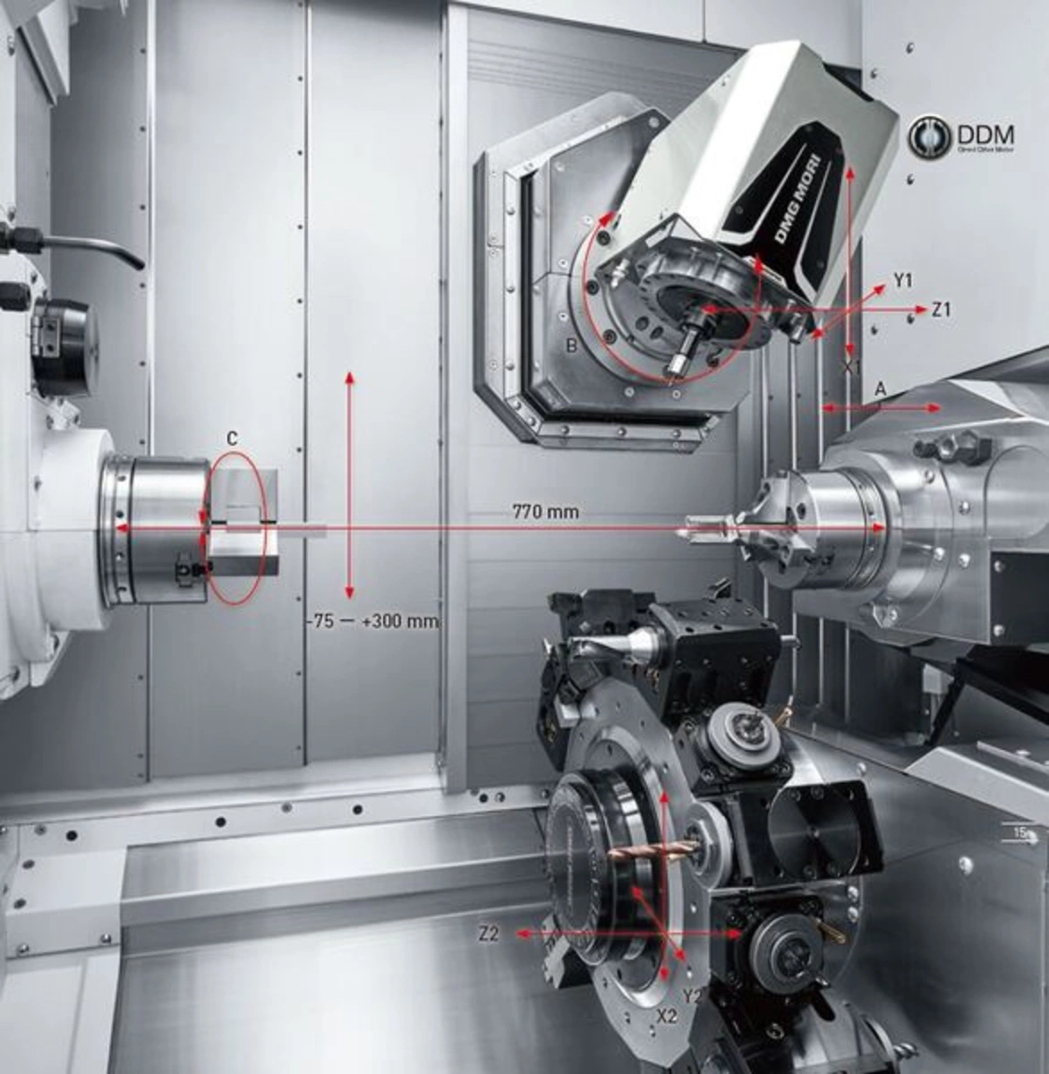 DMG MORI NTX 500 | technical data, videos/photos, applications