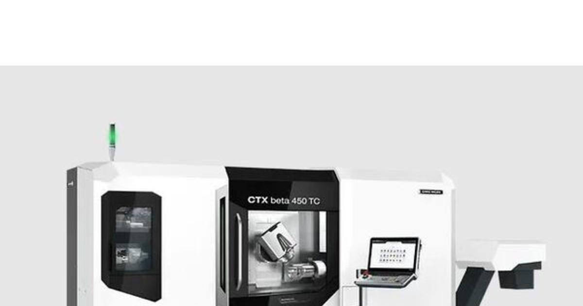 DMG MORI CTX 450 beta TC | technical data, videos/photos, applications